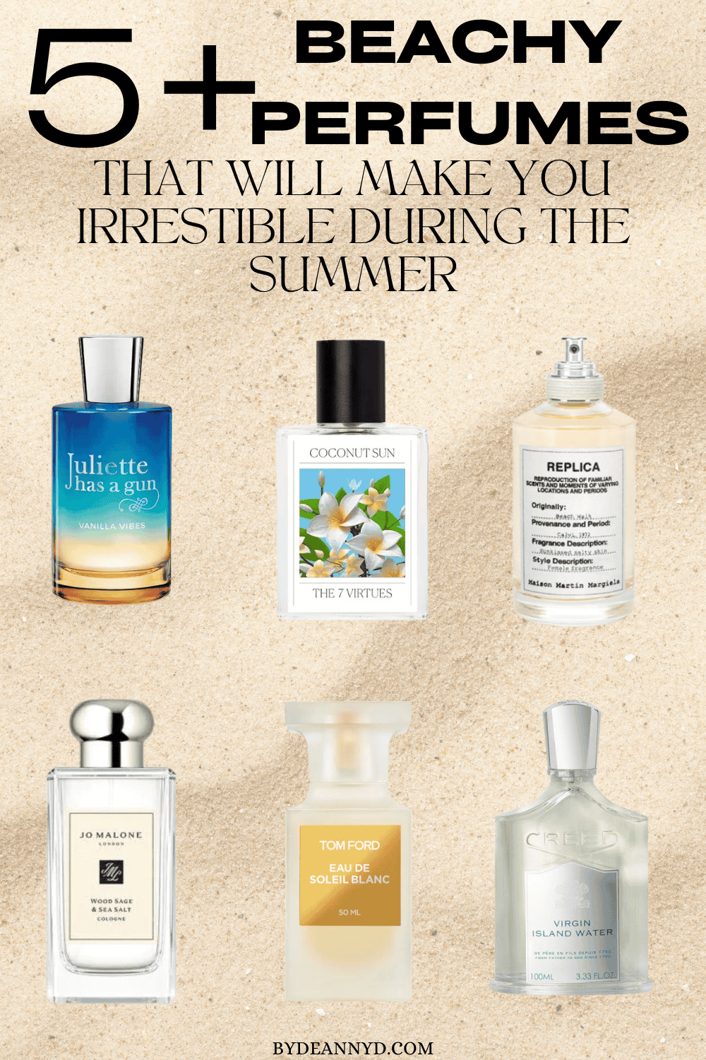 Best Beachy Perfumes That Smells Like A Tropical Vacation - Bydeannyd