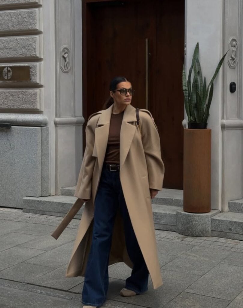 27 Ways To Wear A Long Coat During The Winter - Bydeannyd