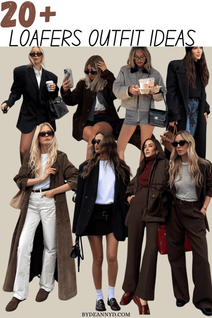 Loafers Outfits | 20+ Stylish Ways To Wear Them - Bydeannyd
