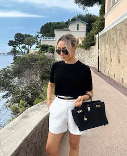 How To Style Your Tailored Trouser Shorts Outfit - Bydeannyd
