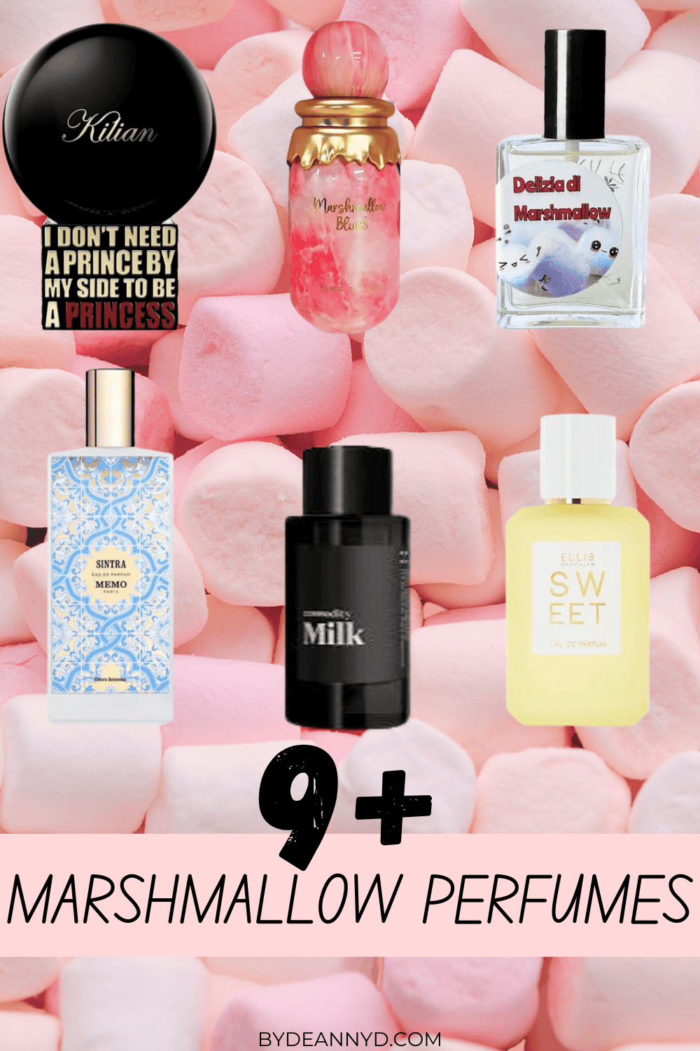 10 Most Addictive Marshmallow Scented Perfumes - Bydeannyd