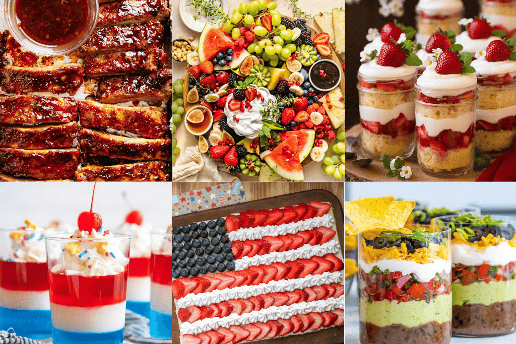 35+ Yummy & Easy Memorial Day Party Food Ideas - Bydeannyd